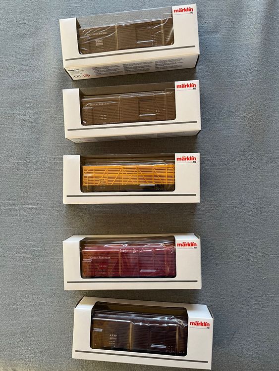 Märklin coffret de 5 wagons à bestiaux 45655 | Kaufen auf Ricardo