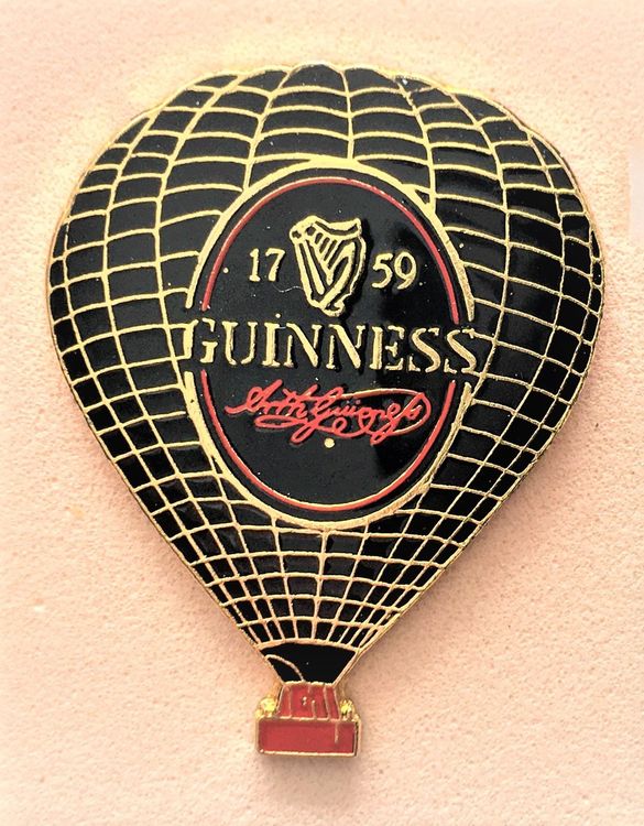 1 Pin Heißluft - Ballon von GUINESS 1759 | Kaufen auf Ricardo