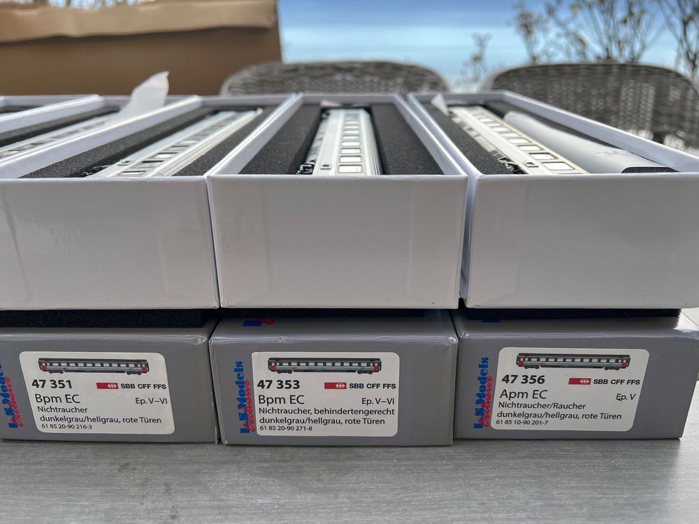 Set LS Models 47 35X BPM EC 2.Klasse 1. Klasse SBB CFF FFS | Comprare ...