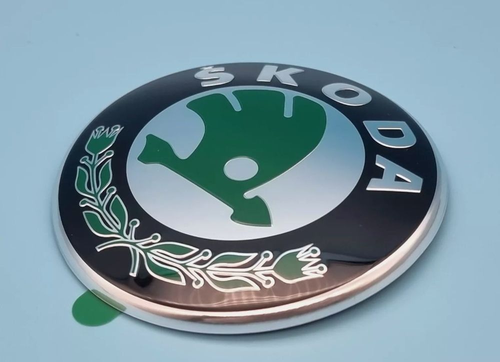 Skoda original Emblem für Heckklappe Motorhaube Octavia 2 (Neu und ...