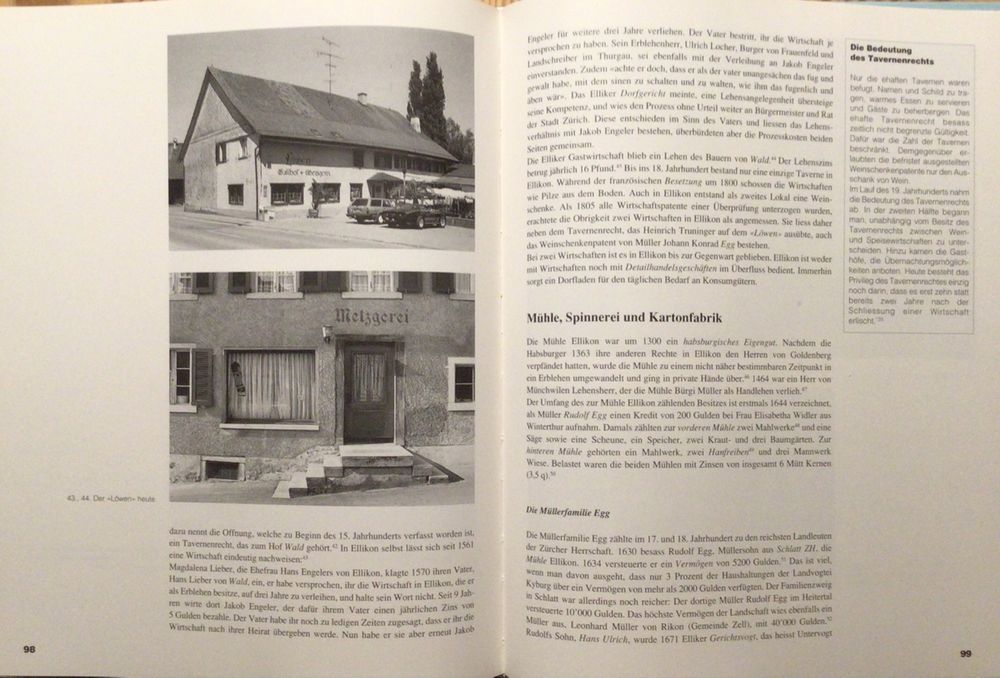 ELLIKON AN DER THUR - Streit zwischen Zürich und Frauenfeld (Neu ...