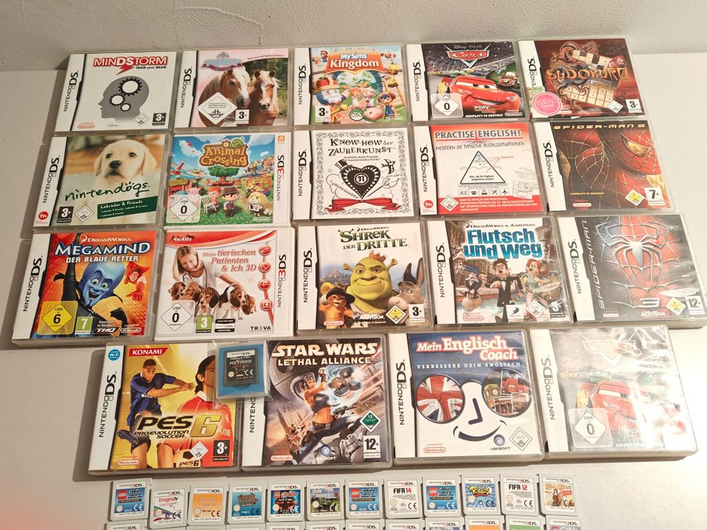 Nintendo Sammlung - 59 Spiele - Nintendo 3DS / DS (Gebraucht) in Birr ...