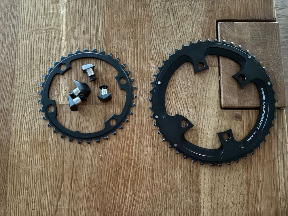 Kettenblatt shimano ultegra 11S 46-36 MT | Kaufen auf Ricardo