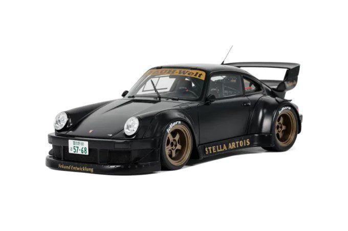 Porsche RWB Stella 2008 SATIN BLACK 1/18 GT-Spirit NEU ltd. (Neu und ...
