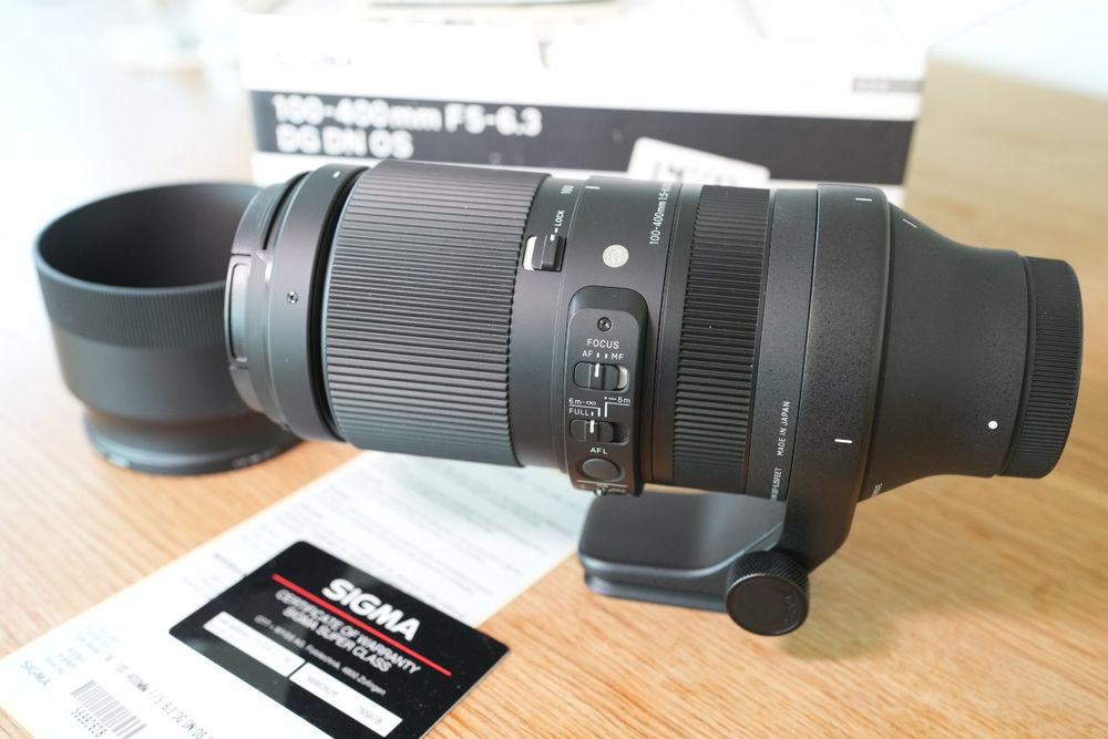 Sigma 100-400mm 5.0-6.3 DG DN OS, E-Mount, inkl. Schelle | Acheter sur ...