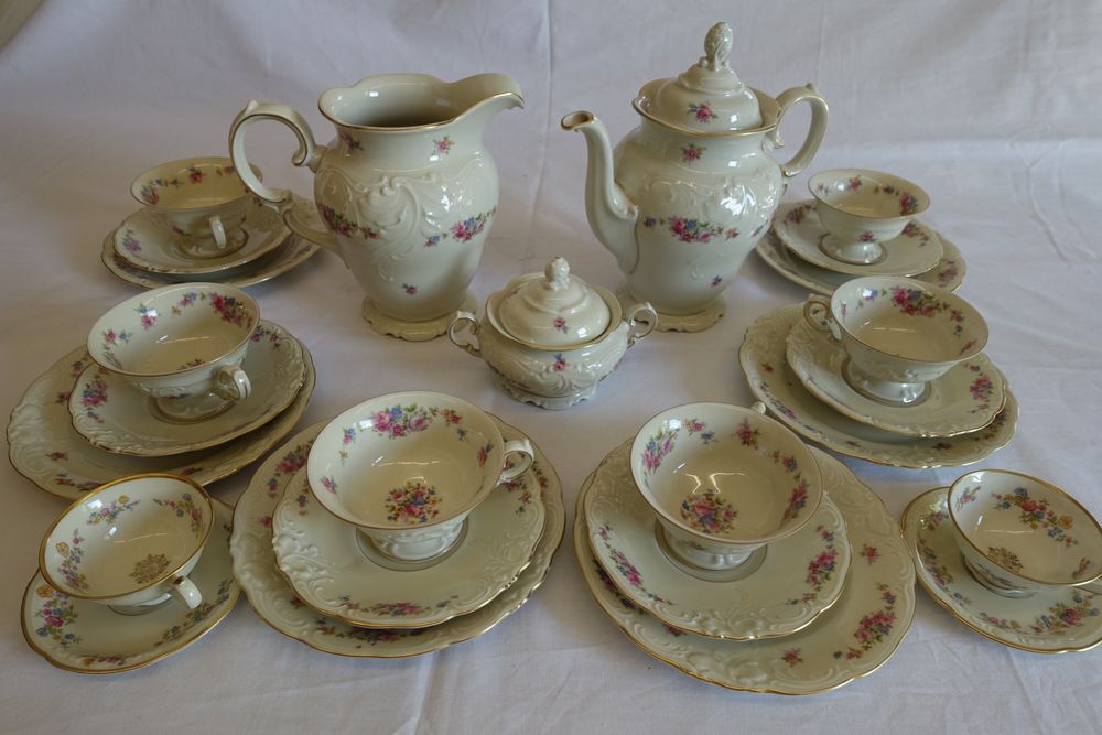 VINTAGE FRIEDERIKE KPM TEA CAFFEE SERVICE PORZELLAN _GLS (Gebraucht) in Sala Capriasca für CHF ...