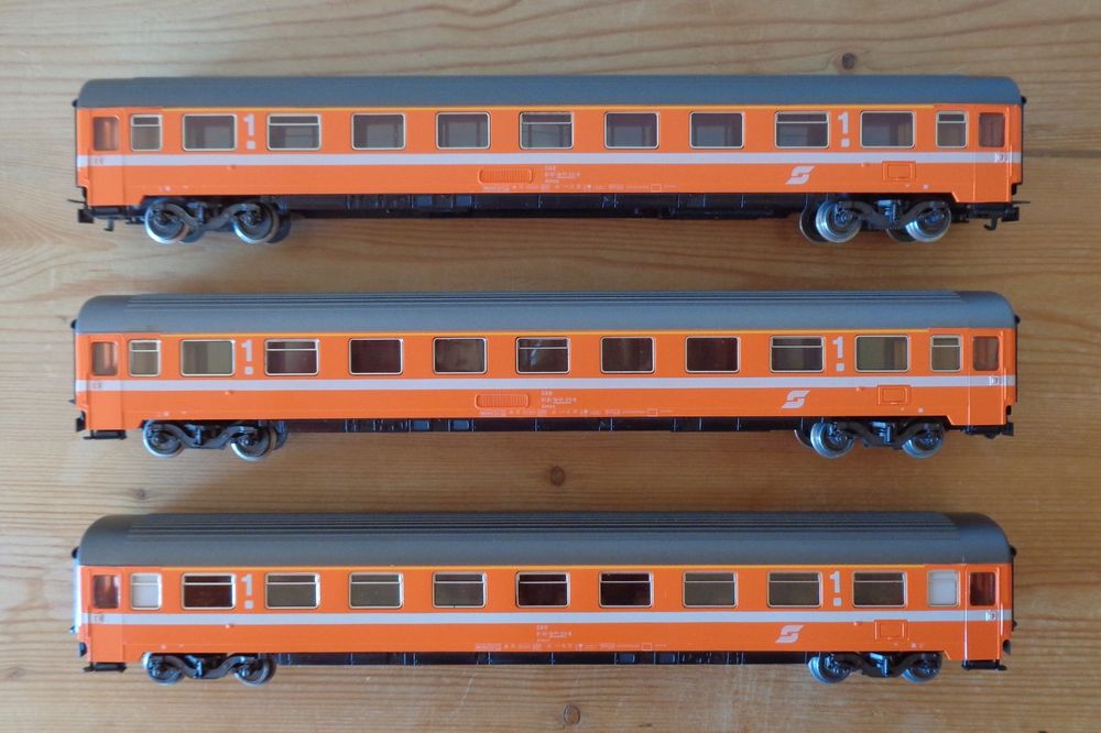 Märklin 4149, 3 Wagen ÖBB Eurofima, 1. Klasse, H0 | Acheter sur Ricardo