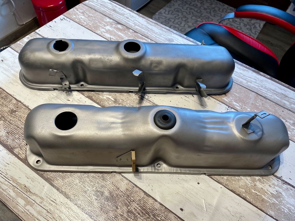 Mopar Small Block LA 273 318 340 360 Valve Covers Ventildeck (Gebraucht ...