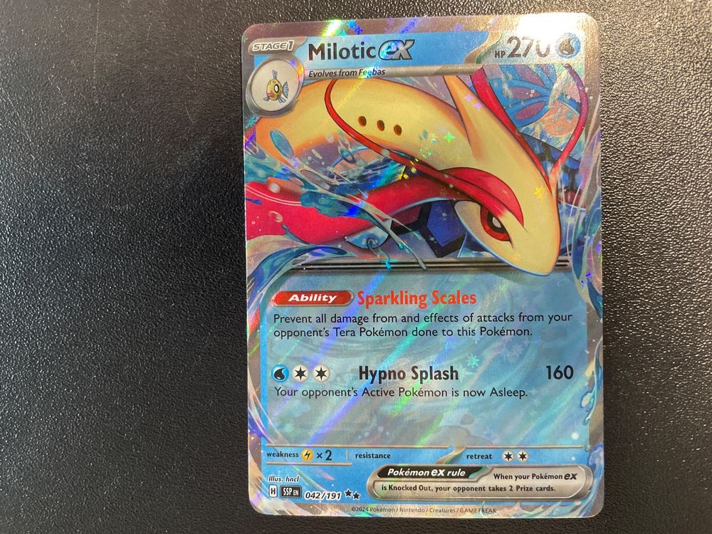 Carte Pokémon Milotic EX 042/191 (Neu (gemäss Beschreibung)) in ...