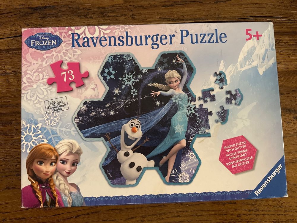 Ravensburger Puzzle Disney Frozen Elsa 73 Teile (Gebraucht) in Wangen b ...