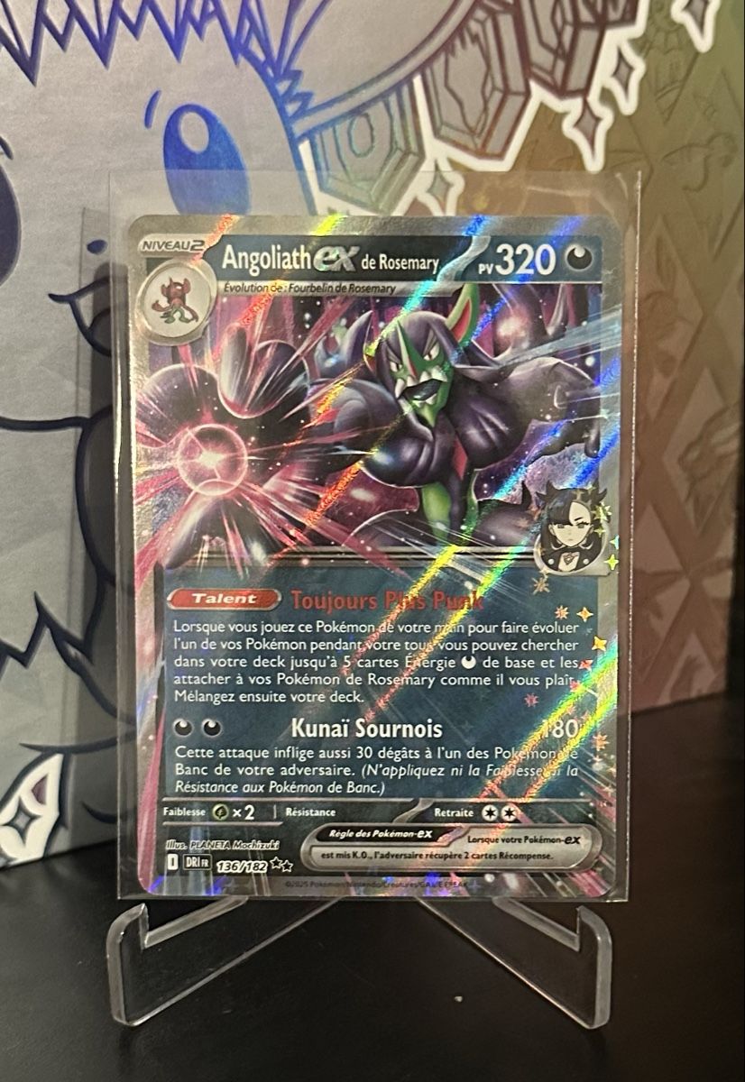 Pokémon Angoliath ex de Rosemary - État neuf! (D'occasion) à Grand ...