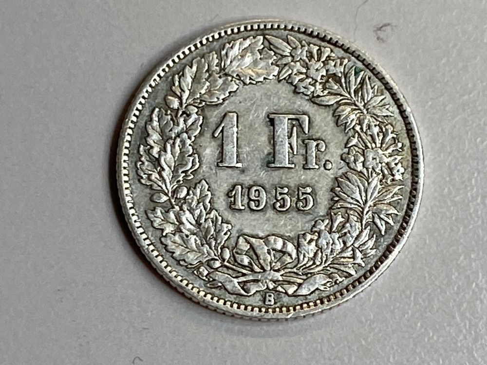 1 Fr.Silber Schweiz 1955 ss | Kaufen auf Ricardo