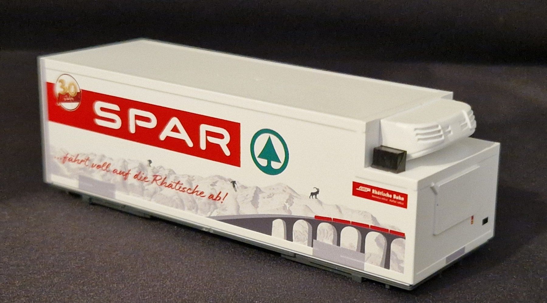 Kühlcontainer "SPAR" - SBB, BLS, RhB - Bemo HO/HOm (Neu (gemäss ...