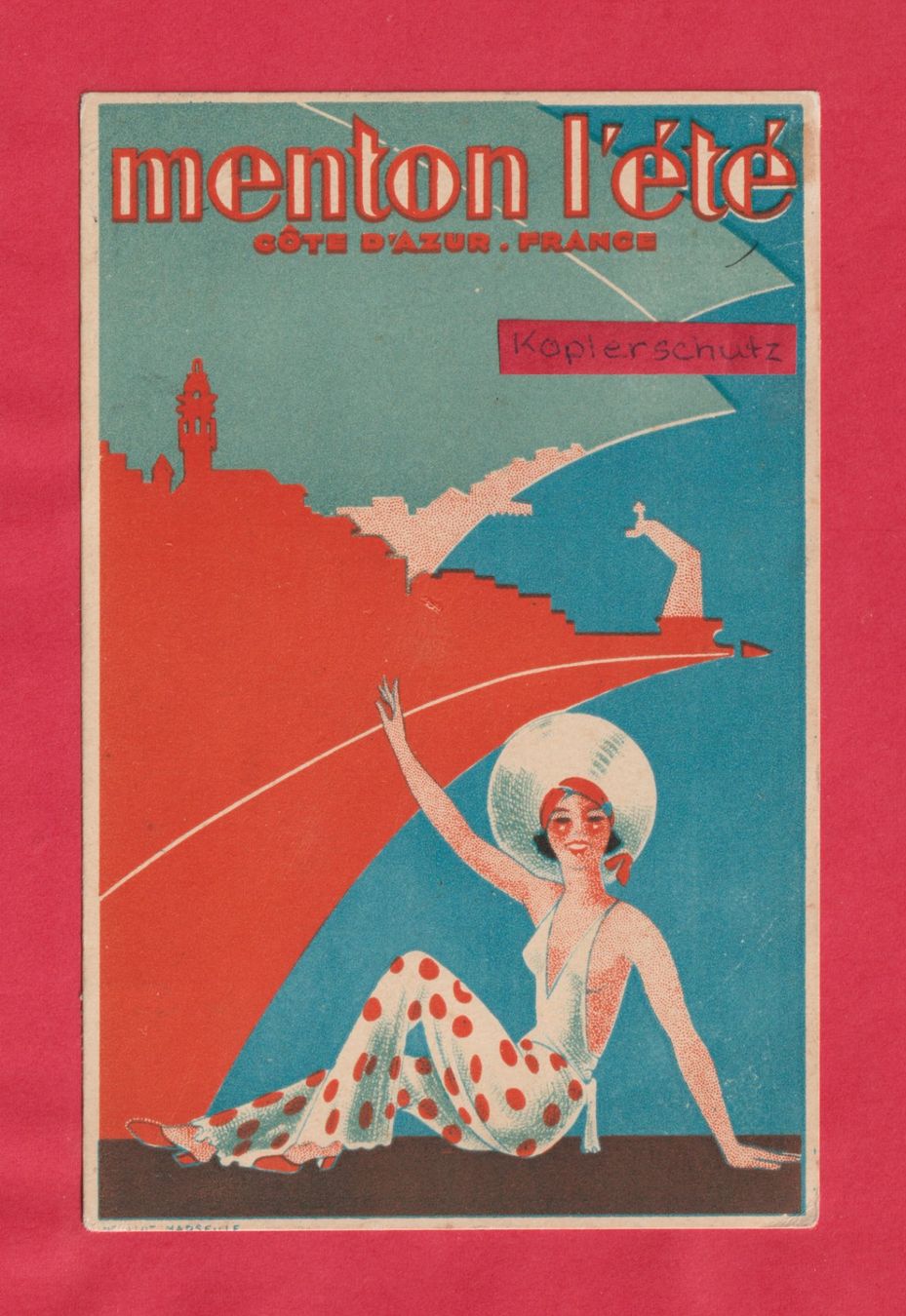 Monton lété Cote d'Azur FRANCE Propagande Touristigue (Gebraucht) in ...
