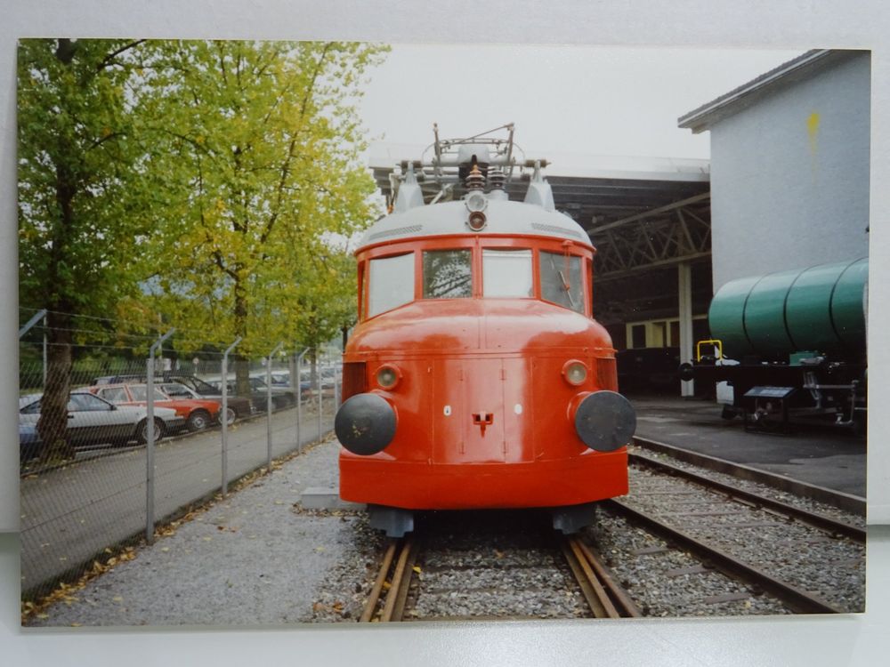 Foto SBB Roter Pfeil RCe 2/4 203 im Verkehrshaus der Schweiz (D'occasion) à Teufen AR pour CHF 2 ...
