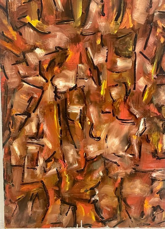 Grosse Interessante Abstrakte Öl Gemälde (Gebraucht) in Root für CHF 10 – mit Lieferung auf ...