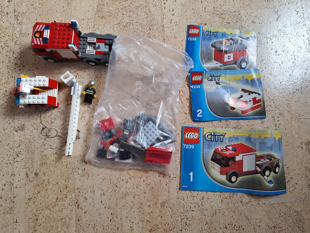 Lego Set 7239, City, Feuerwehrlöschzug (Gebraucht) in Stans für CHF 19 ...