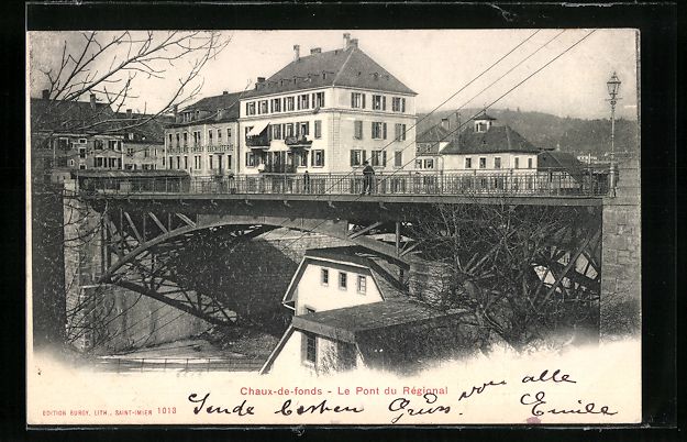 AK Chaux-de-fonds, Le Pont du Regional (Gebraucht) in Berlin für CHF 10 – mit Lieferung auf ...