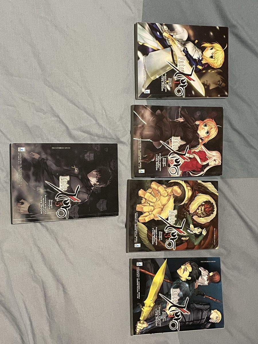 Fate/Zero e Overlord Manga - Collezione (Usato) a Morbio Inferiore per ...