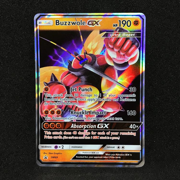 Buzzwole GX - Carte Pokemon Karte SM69 (Mouscoto/Masskito) (Neu (gemäss ...