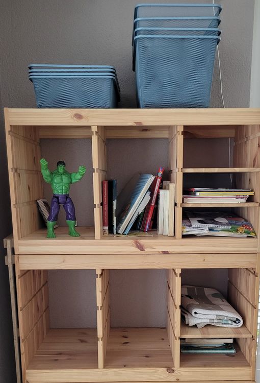 2x IKEA Trofast Regalsystem mit 8 Körben und 4 Tablare | Kaufen auf Ricardo