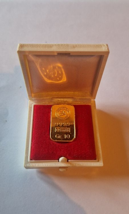 Goldbarren 10g | Kaufen auf Ricardo