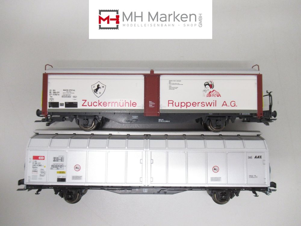 Roco 2x Schiebewandwagen SBB ohne OVP DC GS H0 (Gebraucht) in Basel für CHF 20 – mit Lieferung ...