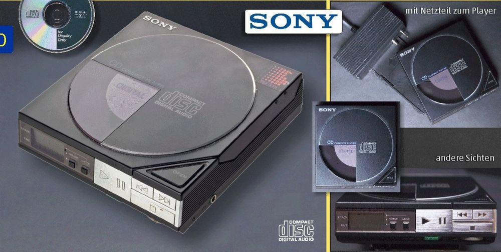 Sony Discman D-50 aus den 80ern | Kaufen auf Ricardo