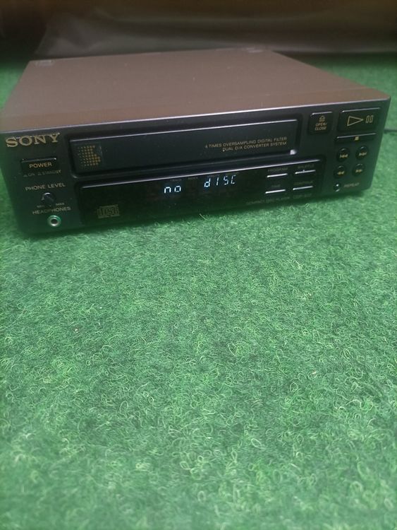 Sony CDP-S37 CD-Player schwarz, Vintage HiFi | Kaufen auf Ricardo