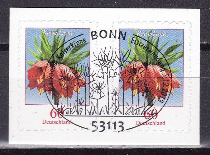 BRD 2013-Kaiserkrone-selbstklebende Briefmarke-Paar ET (46) (Gebraucht ...
