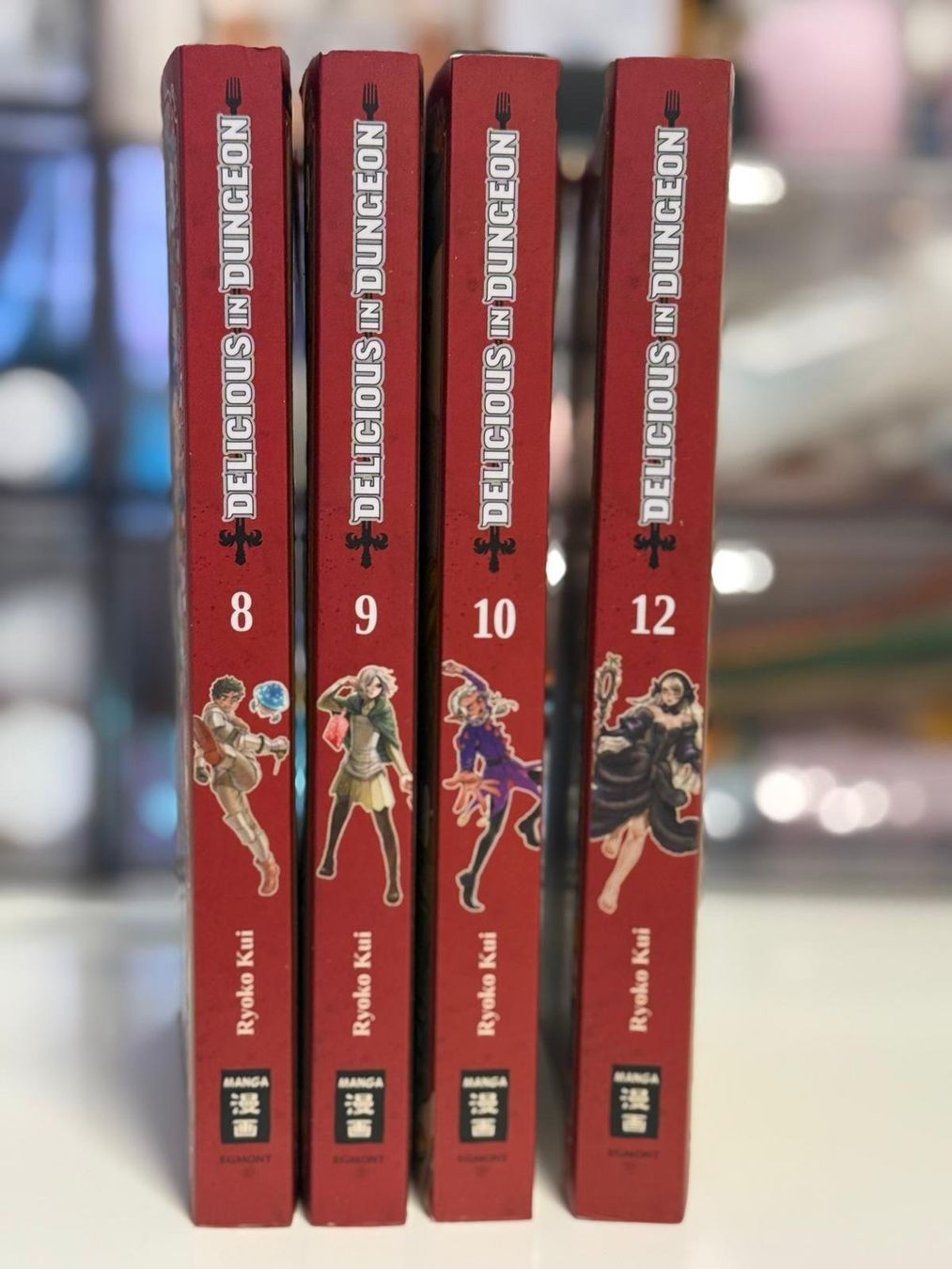 Delicious in Dungeon Manga, Band 8-10 und 12, Top! (Gebraucht) in ...