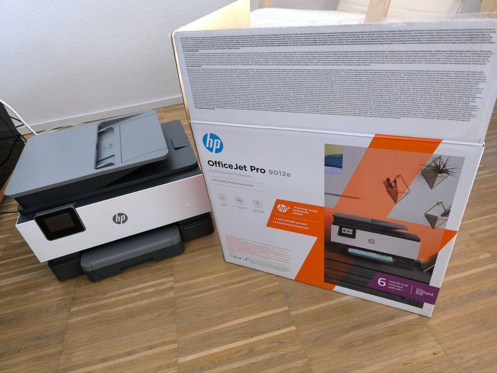 HP OfficeJet Pro 9012e All-in-One Drucker - Top Zustand! (Gebraucht) in ...