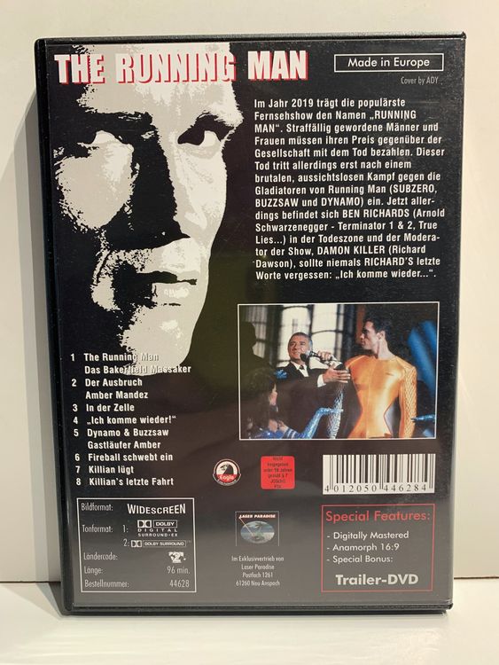 The Running Man - DVD (Gebraucht) in Möriken AG für CHF 10 – mit ...