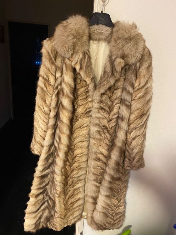 Langer echt Pelz Mantel ab 1 Franken (Gebraucht) in Basel für CHF 110 ...