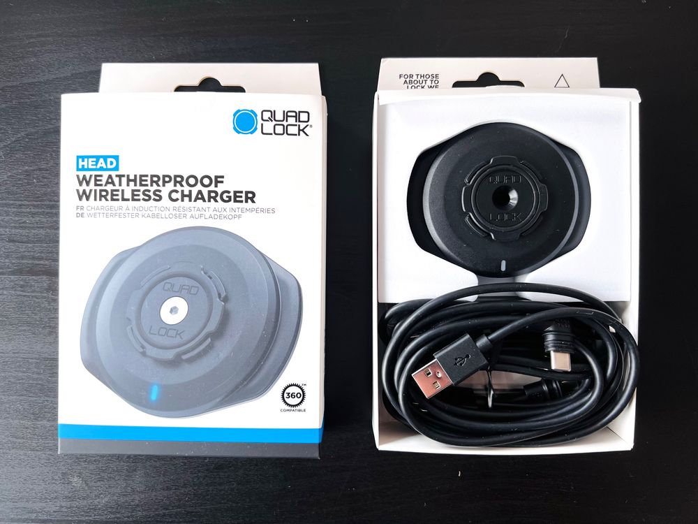 Quad Lock Halterung Wireless Charging Head Weatherproof V3 | Kaufen auf ...