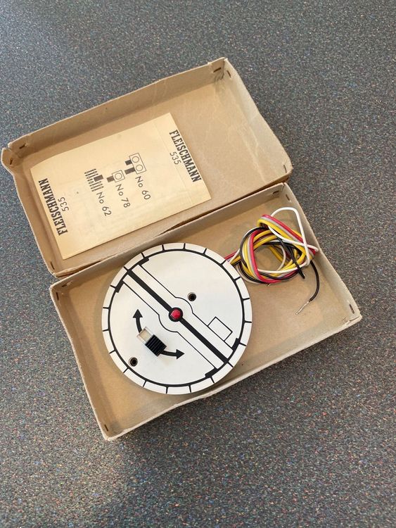 Fleischmann 6910 Drehscheiben Schalter Spur N + H0 (Neu (gemäss ...