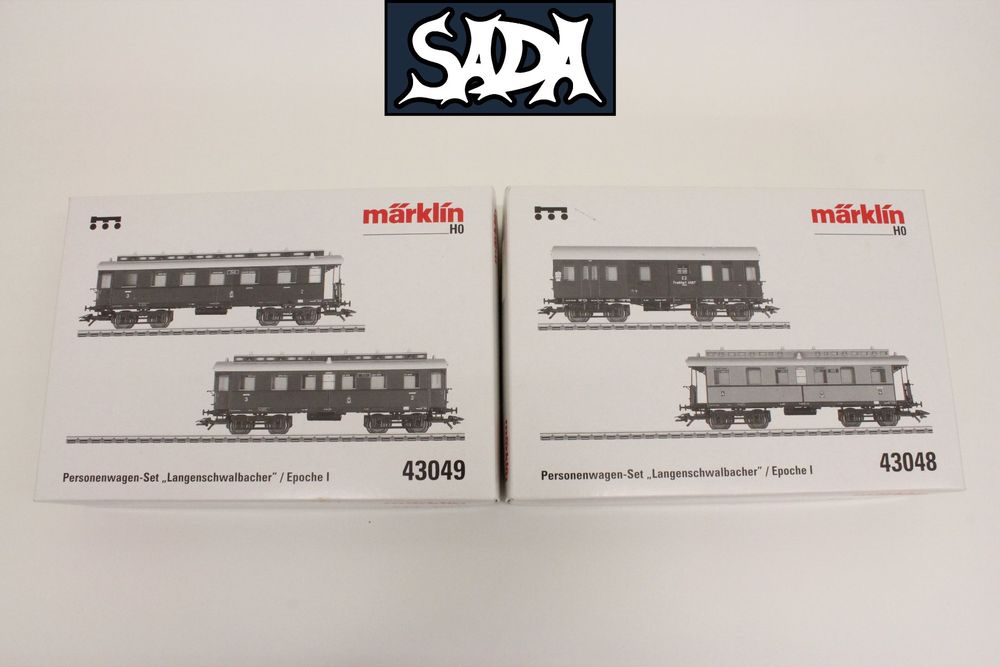 Märklin 43048 + 43049 KPEV Personenwagen AC H0 (Gebraucht) in Basel für ...