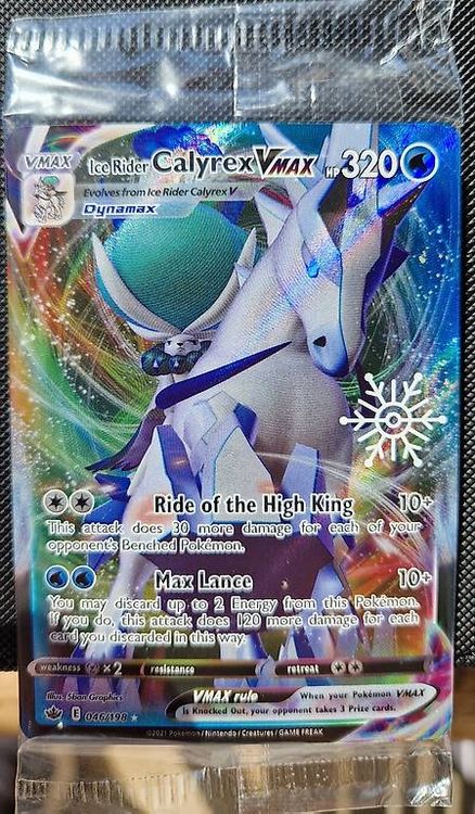 Pokemon Calyrex Vmax STAMPED and SEALED | Kaufen auf Ricardo