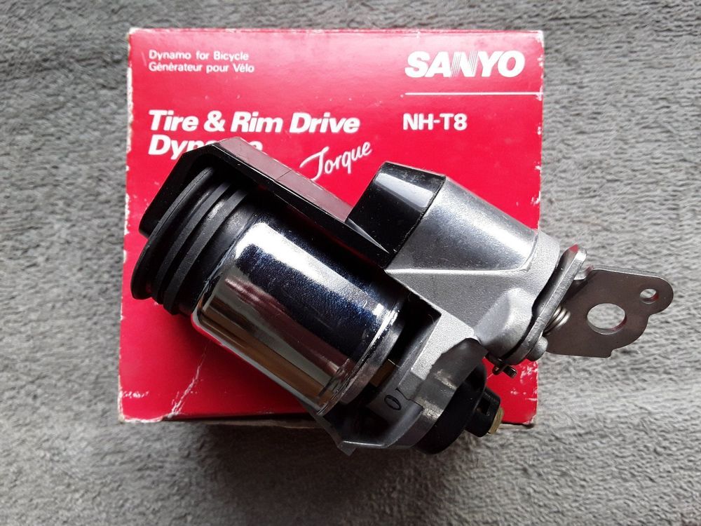 DYNAMO SANYO FELGEN ODER REIFENABNAHME (Neu und originalverpackt) in ...