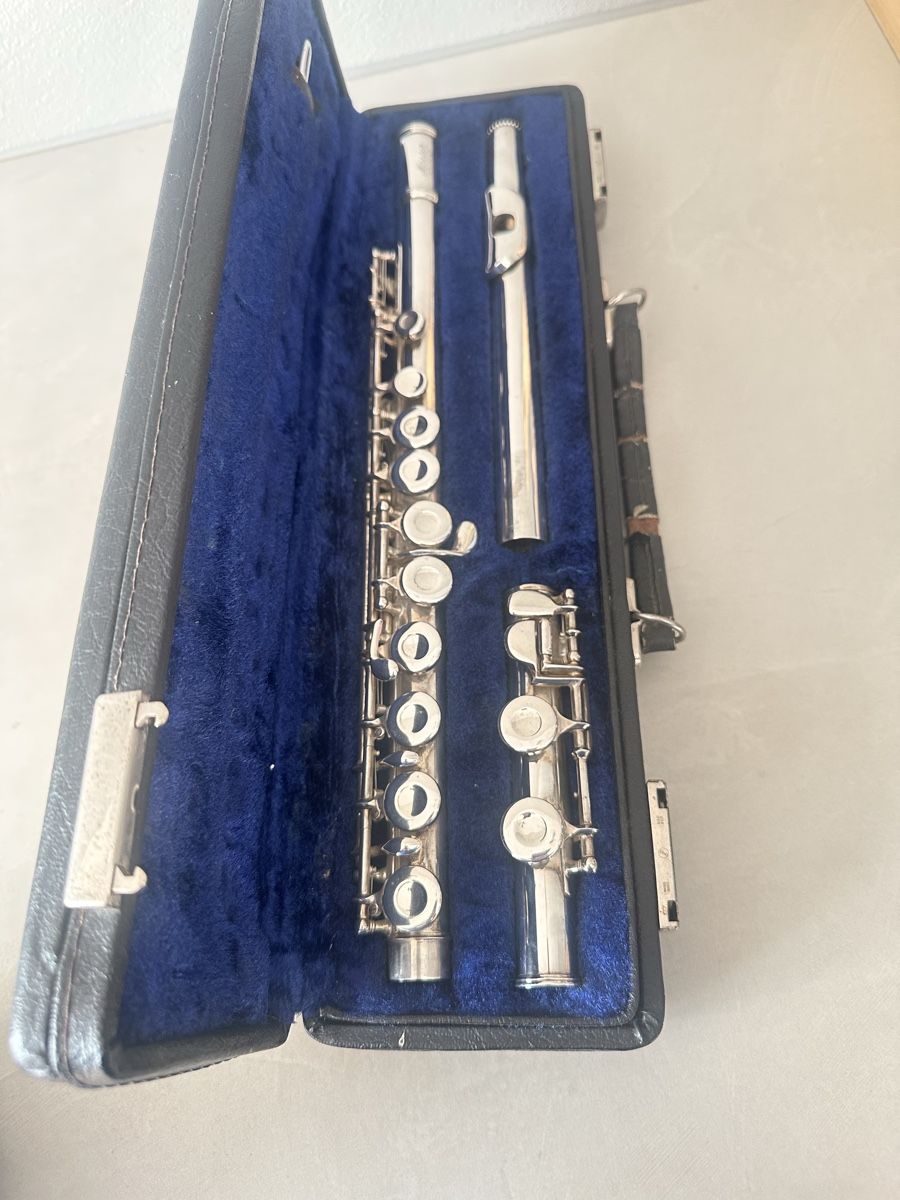 Querflöte „Master – Student“ – silberplattiert – mit Etui (Gebraucht ...