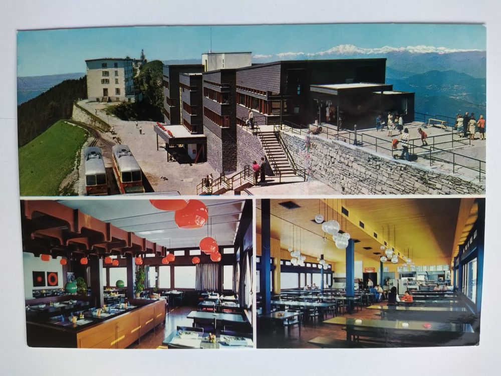 Monte Generoso, Ristorante Vetta, alt, ungelaufen (Gebraucht) in ...