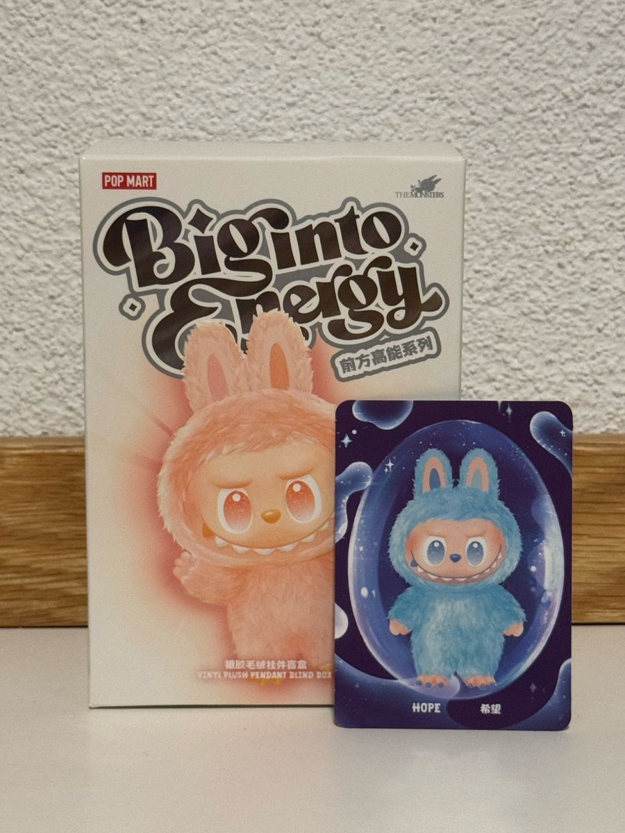 Pop Mart The Monsters Labubu - Big Into Energy „Hope“ (Neu (gemäss ...