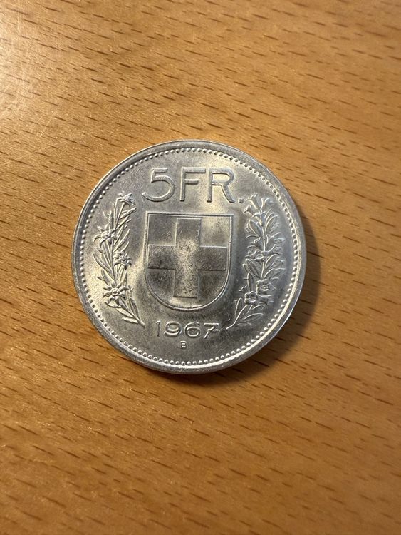 5 Franken Silber 1967 | Kaufen auf Ricardo