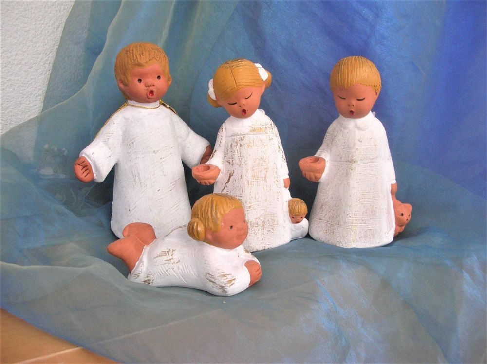 4 original Singer Engel Figuren (Gebraucht) in Beinwil am See für CHF ...