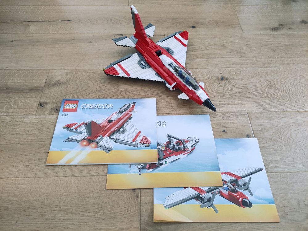 Lego Creator 3in1 5892 Sonic Boom Flugzeug | Kaufen auf Ricardo
