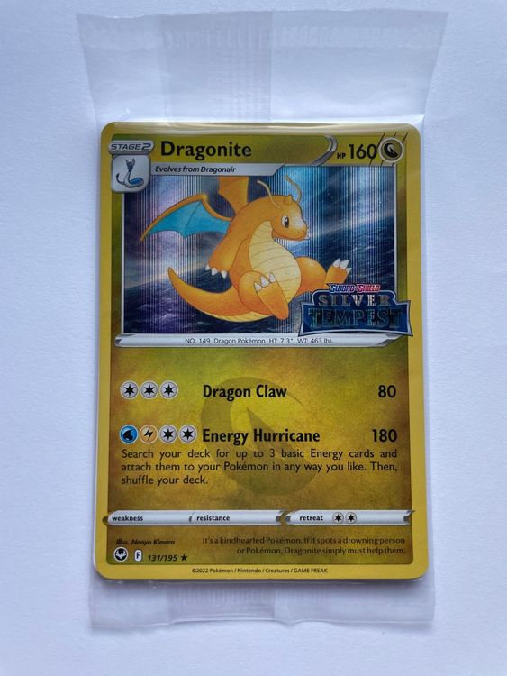 Pokémon Silver Trmpest Dragonite Promo (Neu (gemäss Beschreibung)) in ...