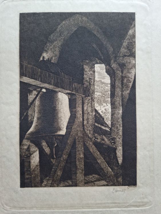 KÜNSTLER UNLESERLICH SIGNIERT RADIERUNG (Gebraucht) in Gersau für CHF 15 – mit Lieferung auf ...