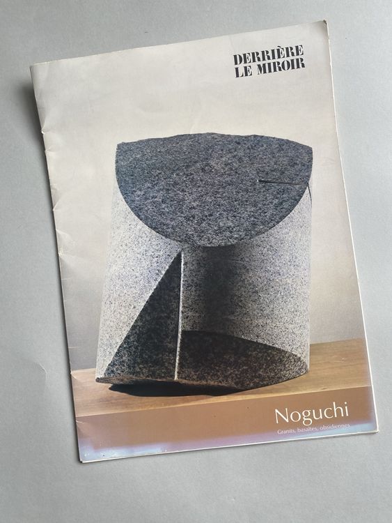 NOGUCHI ISAMU - DERRIÈRE LE MIROIR/ Galerie Maeght 1981 (Gebraucht) in ...