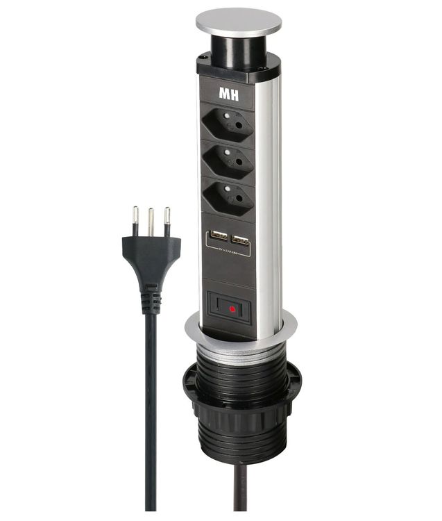 Max Hauri Office Line POP-UP Socket Tower | Kaufen auf Ricardo