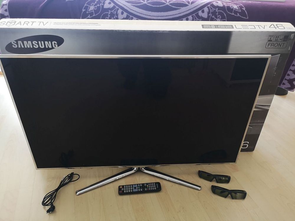 Samsung UE46D8000, LED, 3D, 800Hz, Alu (Gebraucht) in Landquart für CHF ...